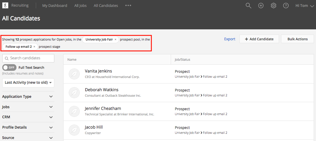 Pool and Stage Reminders – Greenhouse Support