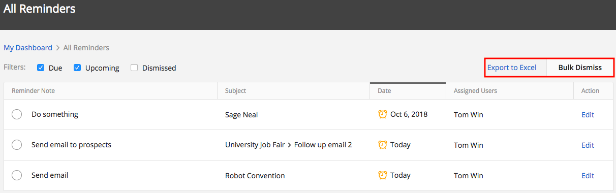 Pool and Stage Reminders – Greenhouse Support