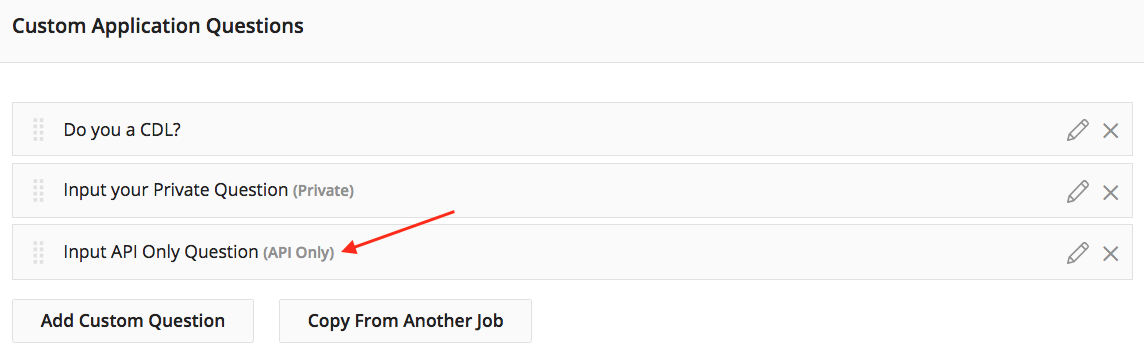 Api Only Custom Application Question Greenhouse Support
