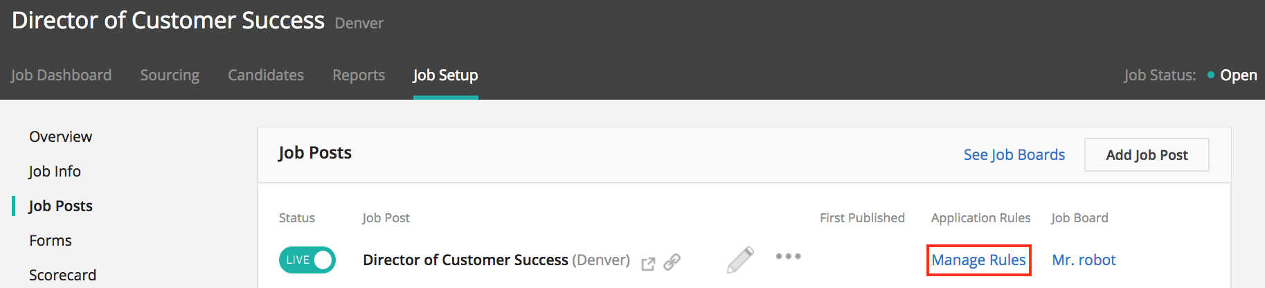 Auto-Reject – Greenhouse Support