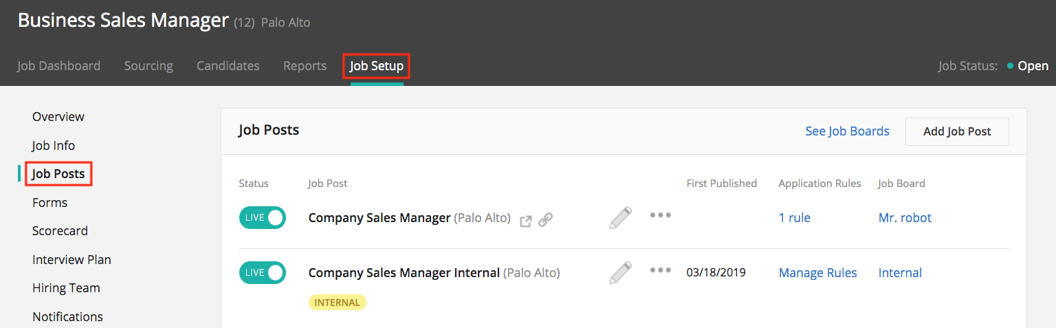 Create Multiple Job Posts for a Single Job – Greenhouse Support