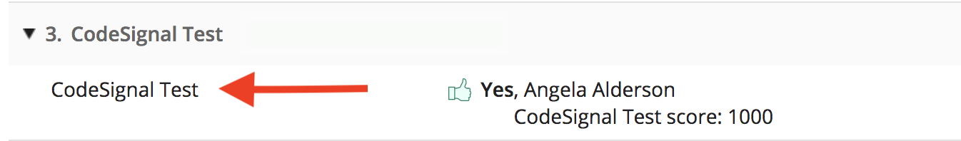 CodeSignal integration – Greenhouse Support