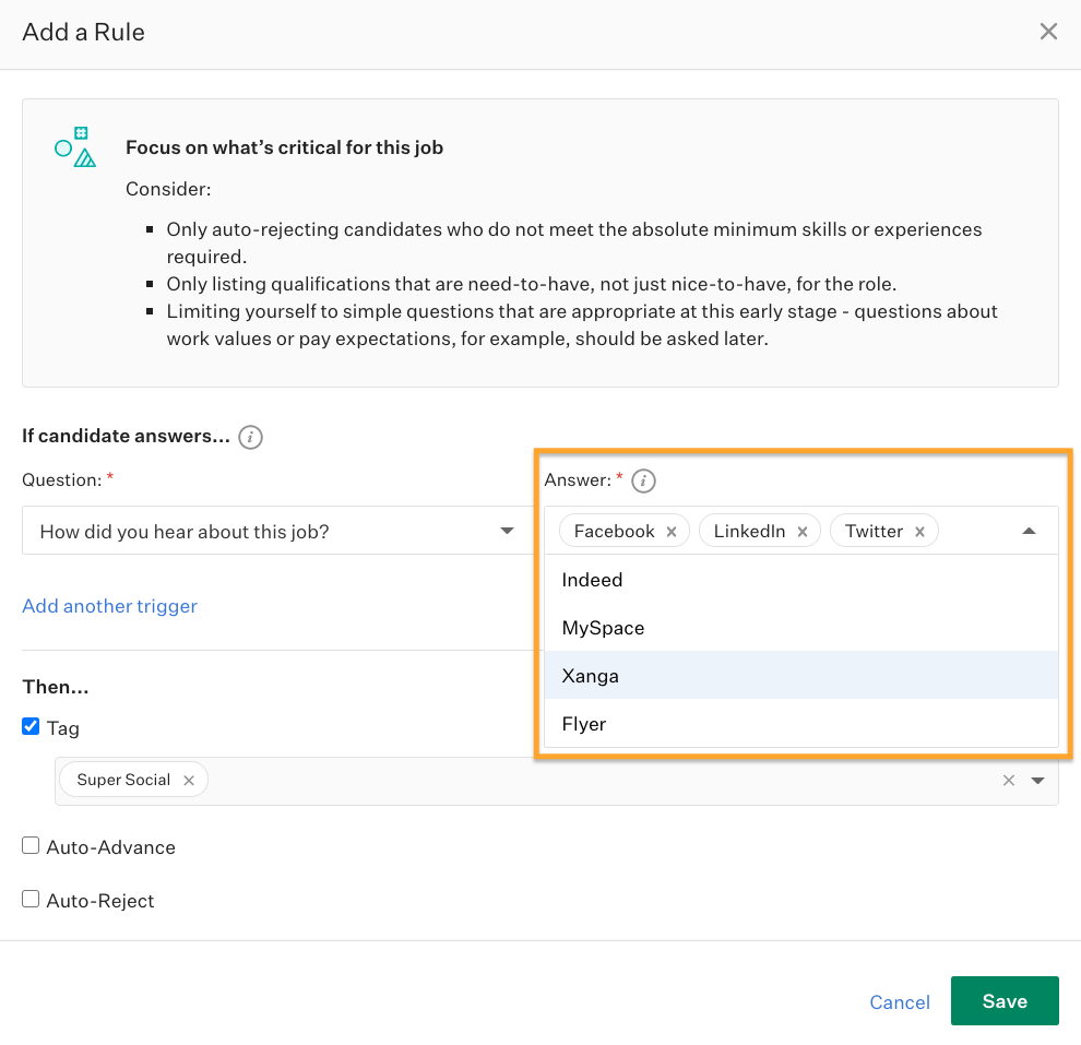 Application rules overview – Greenhouse Support