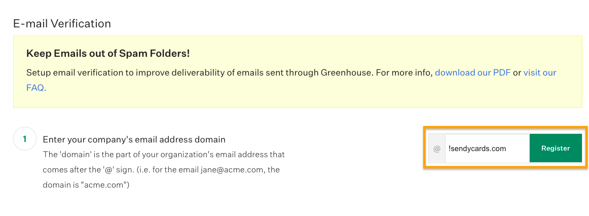 Email domain verification – Greenhouse Support