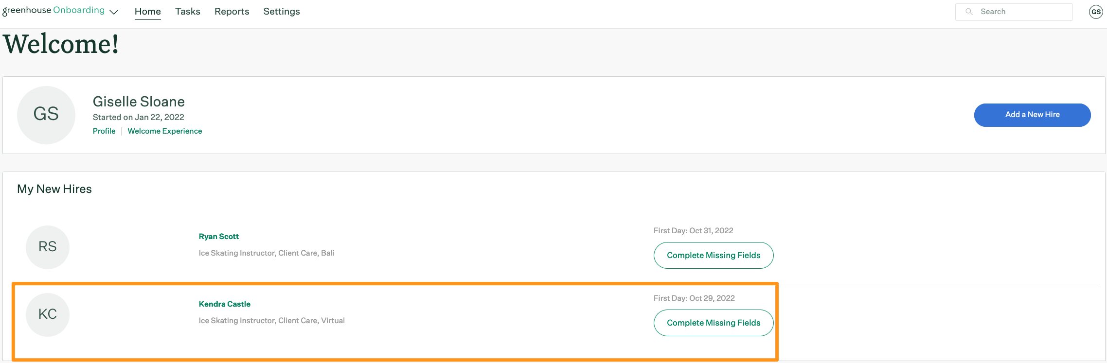 Create and manage goals for new hires – Greenhouse Support